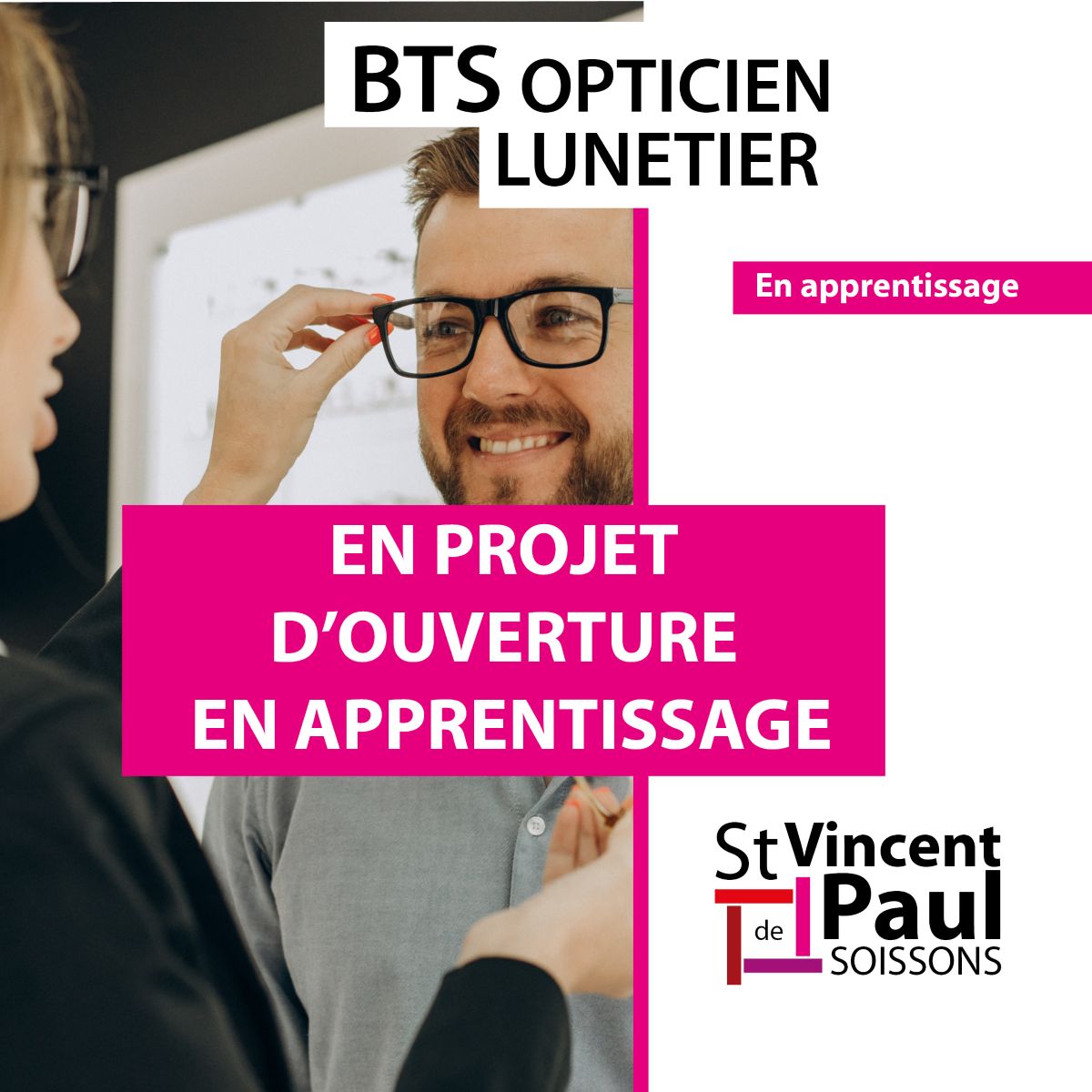 BTS OPTICIEN LUNETIER - Saint Vincent de Paul - Soissons